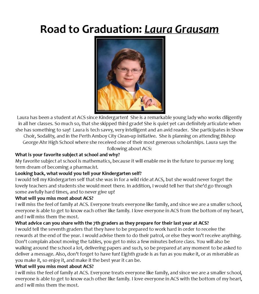 Road to Graduation – Assumption Catholic School