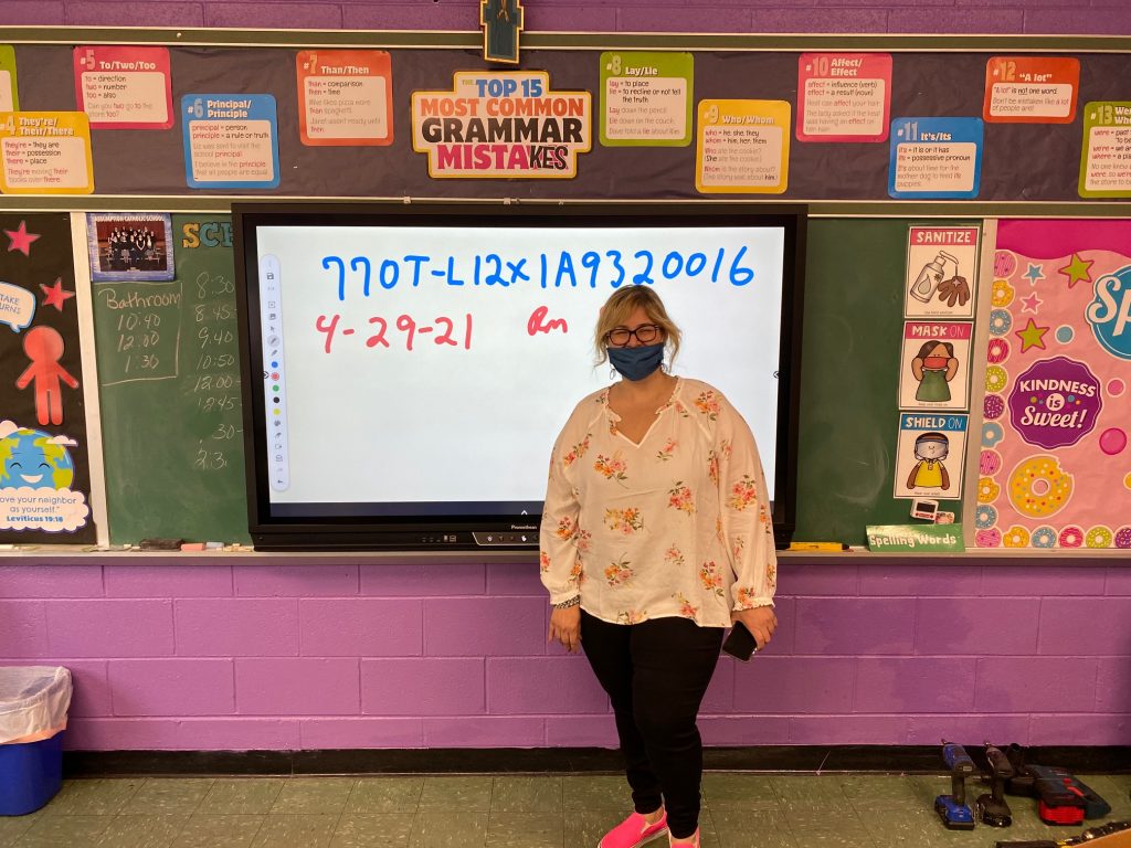 New Promethean boards for ACS! – Assumption Catholic School